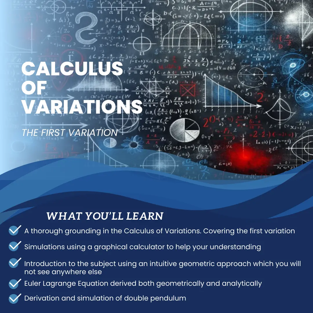 Calculus Of Variations A Primer On The First Variation Math